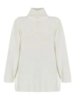 Max Mara Cashmere Turtleneck Sweater - Multicolor
