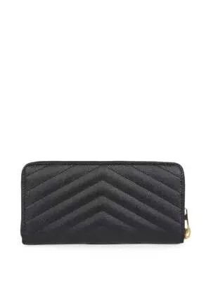 Saint Laurent Cassandre Leather Continental Wallet - Multicolor