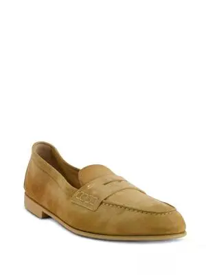 Santoni Vibe Loafers - Neutrals