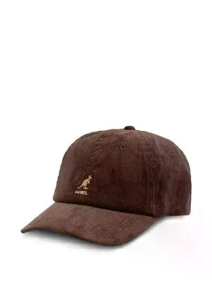 KANGOL Corduroy Baseball Cap - Brown
