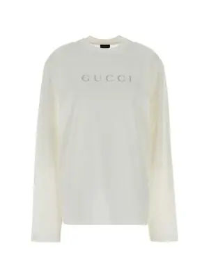 Gucci Logo Cotton T-shirt - Multicolor