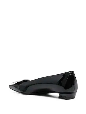 ROGER VIVIER Belle Vivier Patent Leather Ballets