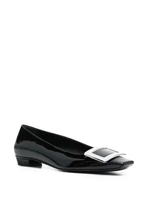 ROGER VIVIER Belle Vivier Patent Leather Ballets