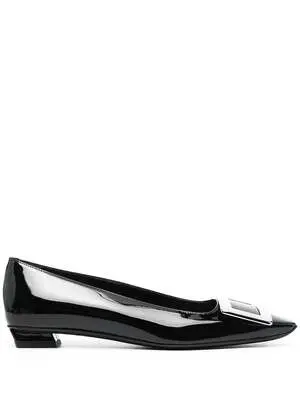 ROGER VIVIER Belle Vivier Patent Leather Ballets - Multicolor