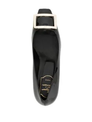 ROGER VIVIER Trompette Patent Leather Pumps