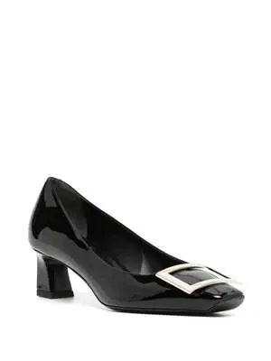 ROGER VIVIER Trompette Patent Leather Pumps