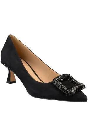 ALMA EN PENA Low Shoe With Ornament - Black