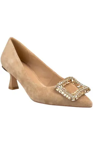 ALMA EN PENA Low Shoe With Ornament - Camel