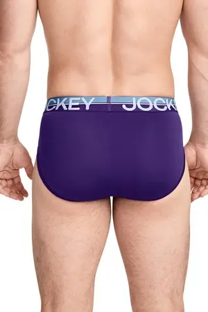 JOCKEY Infinite Cool Microfiber Stretch Brief3 Pack - Nightingale