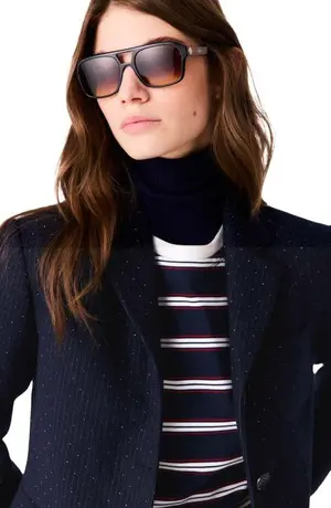 Maje Cropped Suit Jacket