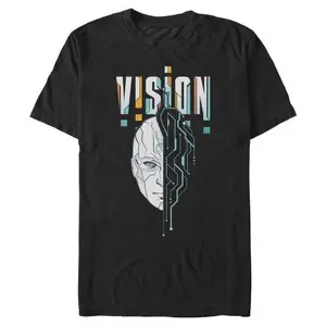 VISIONQUEST Circuit Face Short Sleeve T-shirt - Black