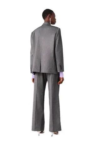 Maje Rhinestone Suit Jacket