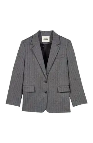 Maje Rhinestone Suit Jacket