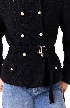 Maje Mid-length Double-breasted Jacket