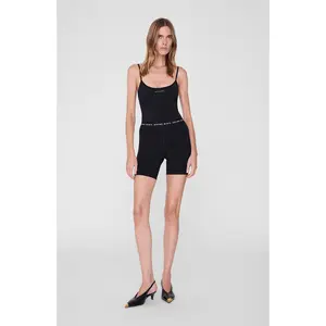 ANINE BING Barbara Bodysuit - Black