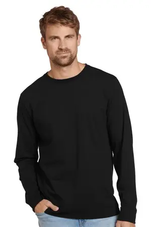 JOCKEY Made In America Heritage Long Sleeve Tee - Black