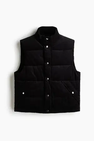 H&M Corduroy Puffer Vest