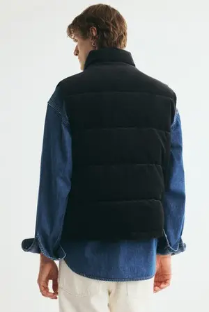 H&M Corduroy Puffer Vest