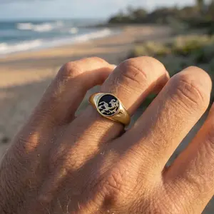 ORA ANA The Playa Grande Signet Ring