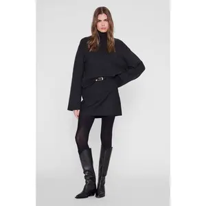 ANINE BING Livy Skirt - Black