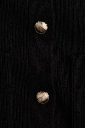 H&M Knit Button-front Dress