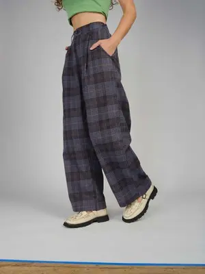 DEGEN Rylie Wide Leg Denim Pant
