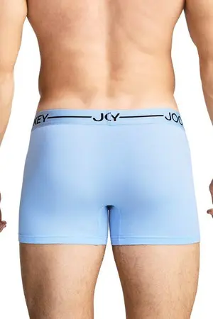 JOCKEY Organic Cotton Stretch 4" Trunk3 Pack - Sky Bloom