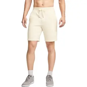 JOCKEY Lightweight Cotton Blend Fleece 8.5" Short - Fawn