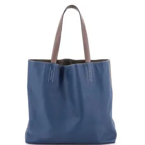 Hermès Double Sens Tote Veau Sikkim 45 - Grey