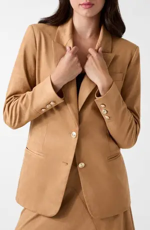 Guess Mia Faux Suede Blazer