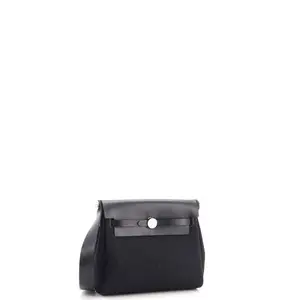 Hermès Herbag Zip Toile And Leather 20