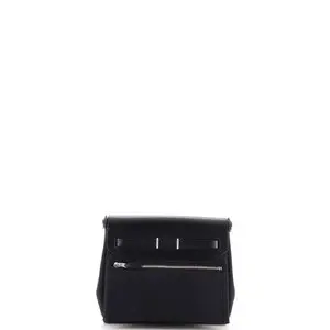 Hermès Herbag Zip Toile And Leather 20