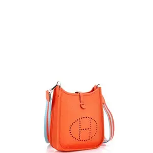 Hermès Evelyne Bag Gen Iii Clemence Tpm - Orange