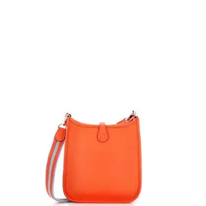 Hermès Evelyne Bag Gen Iii Clemence Tpm - Orange