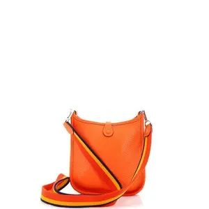 Hermès Evelyne Bag Gen Iii Clemence Tpm - Orange