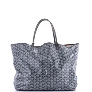 Goyard Saint Louis Tote Coated Canvas Gm - Grey