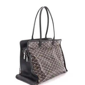 Goyard Hardy Pet Carrier Coated Canvas Pm