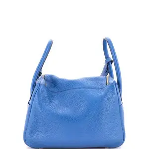 Hermès Lindy Bag Clemence 26 - Blue