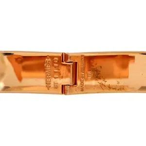 Hermès Clic Cadenas Bracelet Enamel Narrow