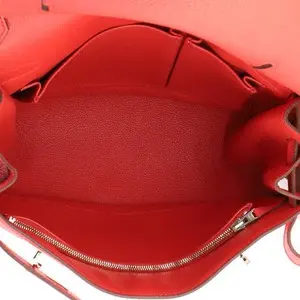 Hermès Jypsiere Bag Clemence 28 - Red