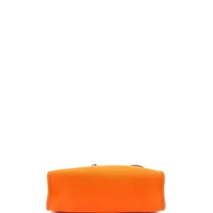 Hermès Herbag Zip Leather And Toile 31