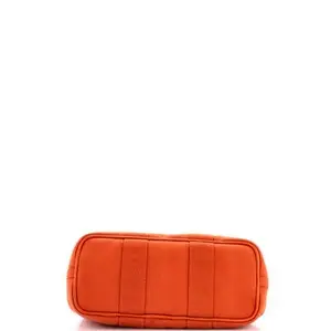 Hermès Valparaiso Bag Toile And Leather Pm