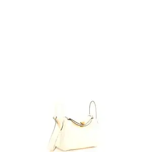 Hermès Lindy Bag Clemence Mini - White