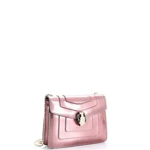 BVLGARI Serpenti Forever Square Shoulder Bag Leather Small
