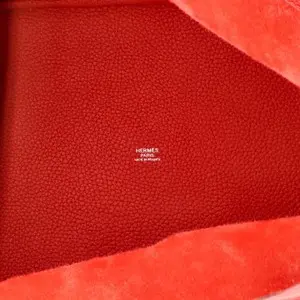Hermès Picotin Lock Bag Clemence Gm - Red