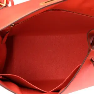 Hermès Kelly Handbag Epsom With Gold Hardware 28