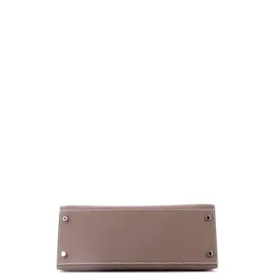 Hermès Kelly Handbag Epsom With Palladium Hardware 28