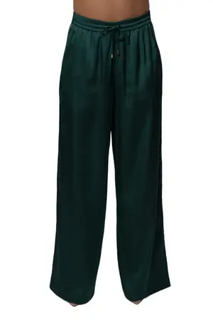 JLUXLABEL Sunny Day Drawstring Pants - Emerald