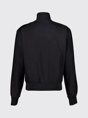 Casablanca Wool Bomber Jacket With High Neck And Front Zip Fastening