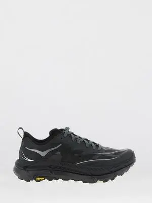 HOKA® Mafate Speed 4 Lite Bicolour Mesh Trainers With Vibram Sole - Black